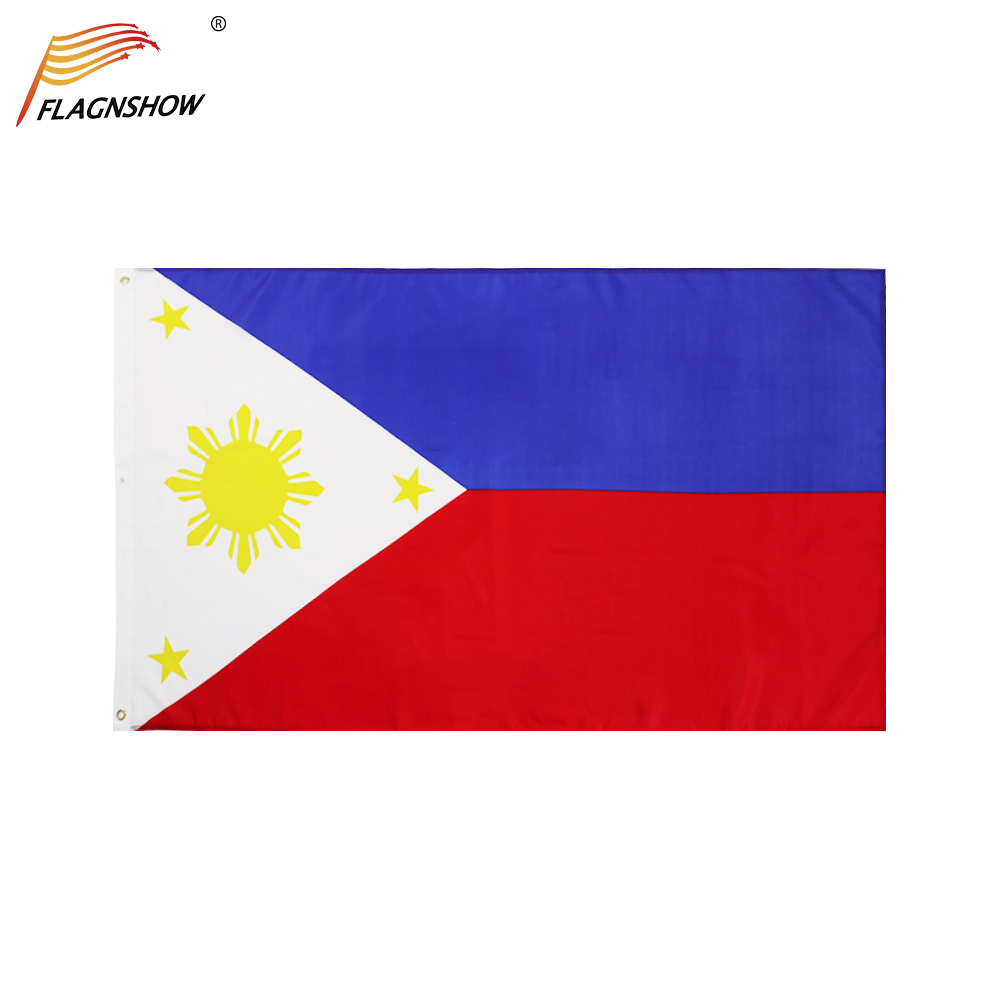 Flagnshow Printing National Republic of the Philippines Flag | FLAGNSHOW