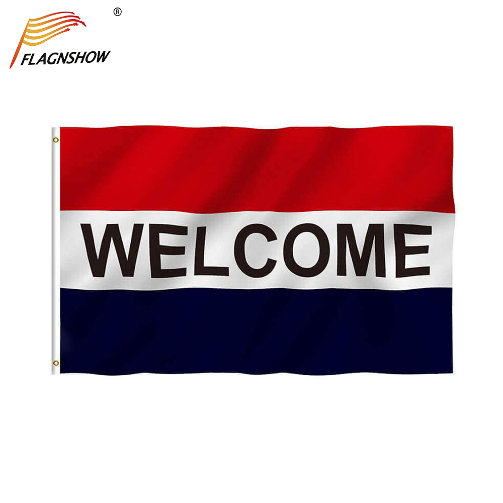 Flagnshow Ceremonial Welcome Flag | FLAGNSHOW