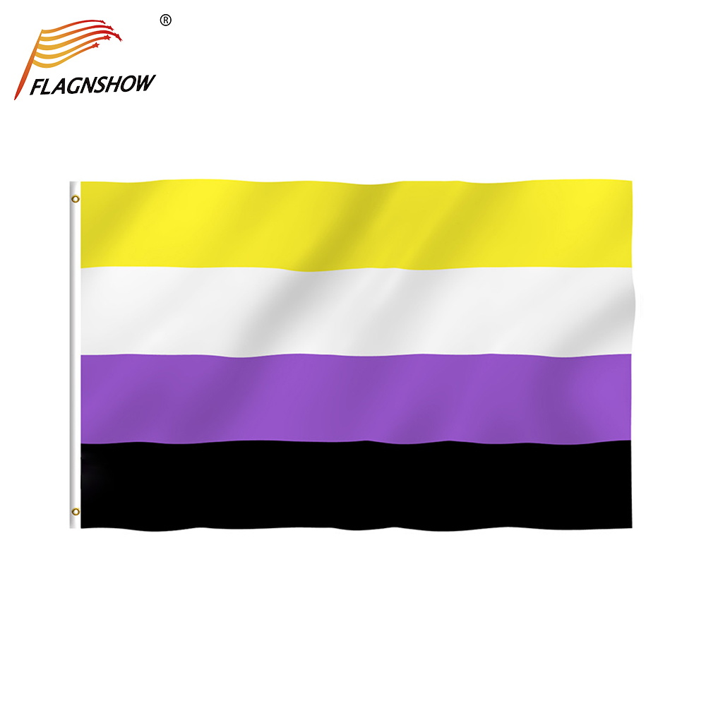 Flagnshow LGBT Non-Binary Pride Flag | FLAGNSHOW